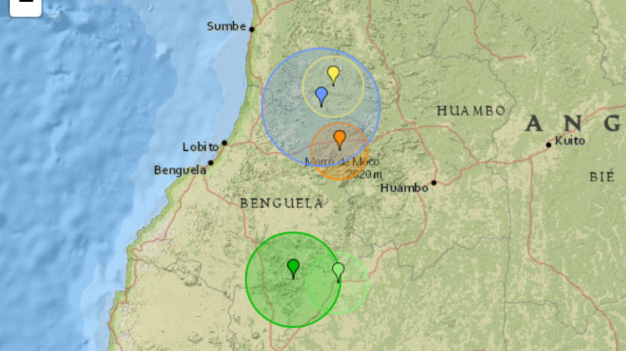 Huambo e Bié registam sismo de 5.2 na escala Richter - Angola