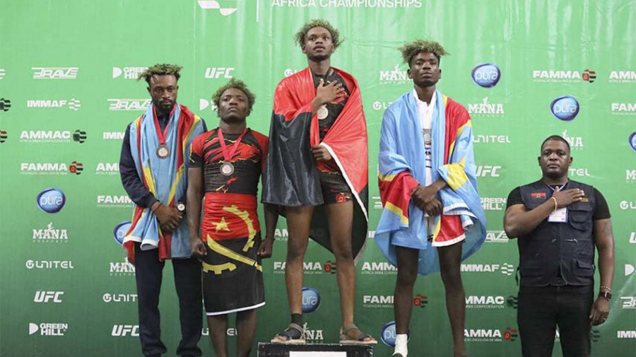 Angola triunfa no Campeonato Africano de MMA