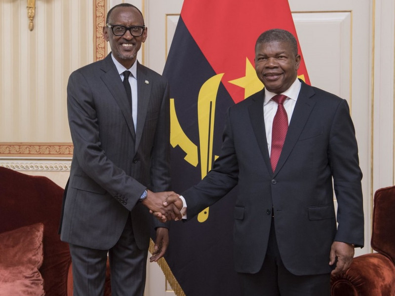 Presidente do Ruanda visita Angola nesta segunda-feira