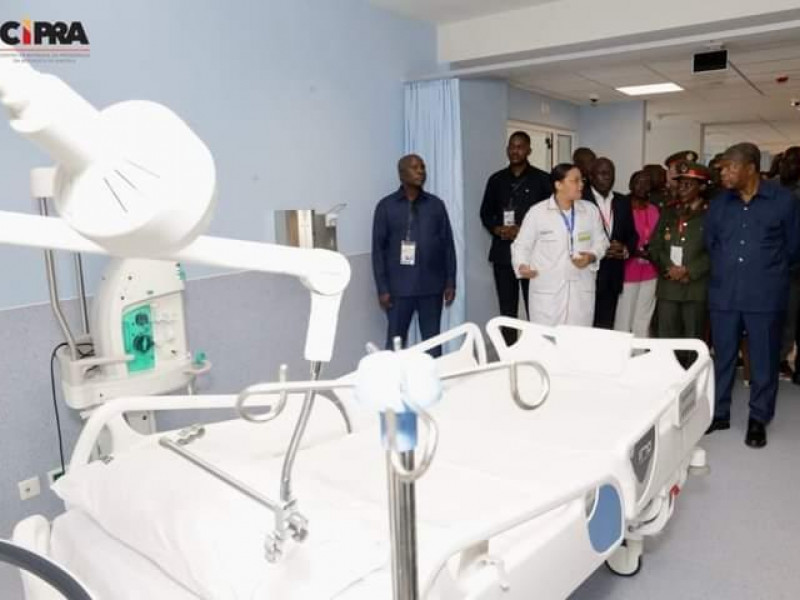 Inaugurada primeira fase do Hospital Militar Principal - Angola