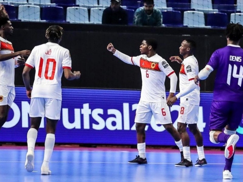 Angola está na final do Africano de Futsal