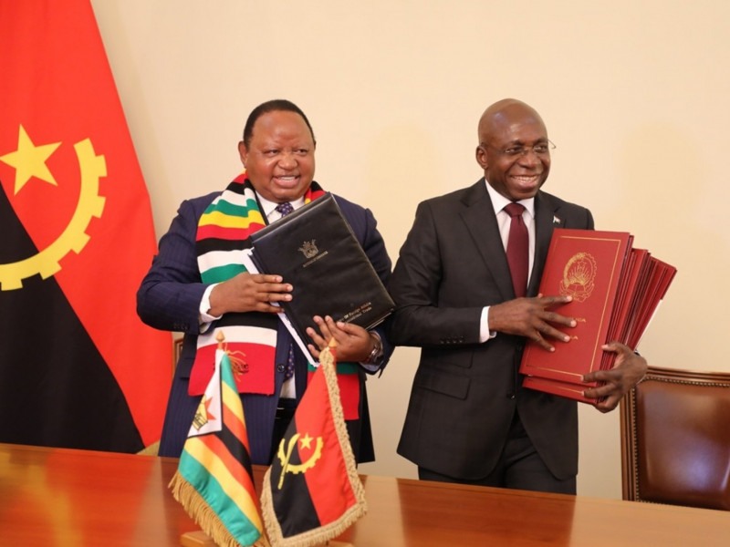 Angola e Zimbabwe reforçam cooperação em vários domínios