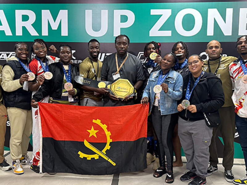 Angola com excelente prestação no mundial de MMA