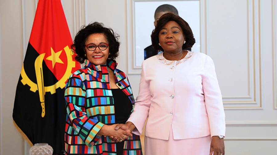 Directora executiva da AUDA-NEPAD recebida por Esperança da Costa - Angola